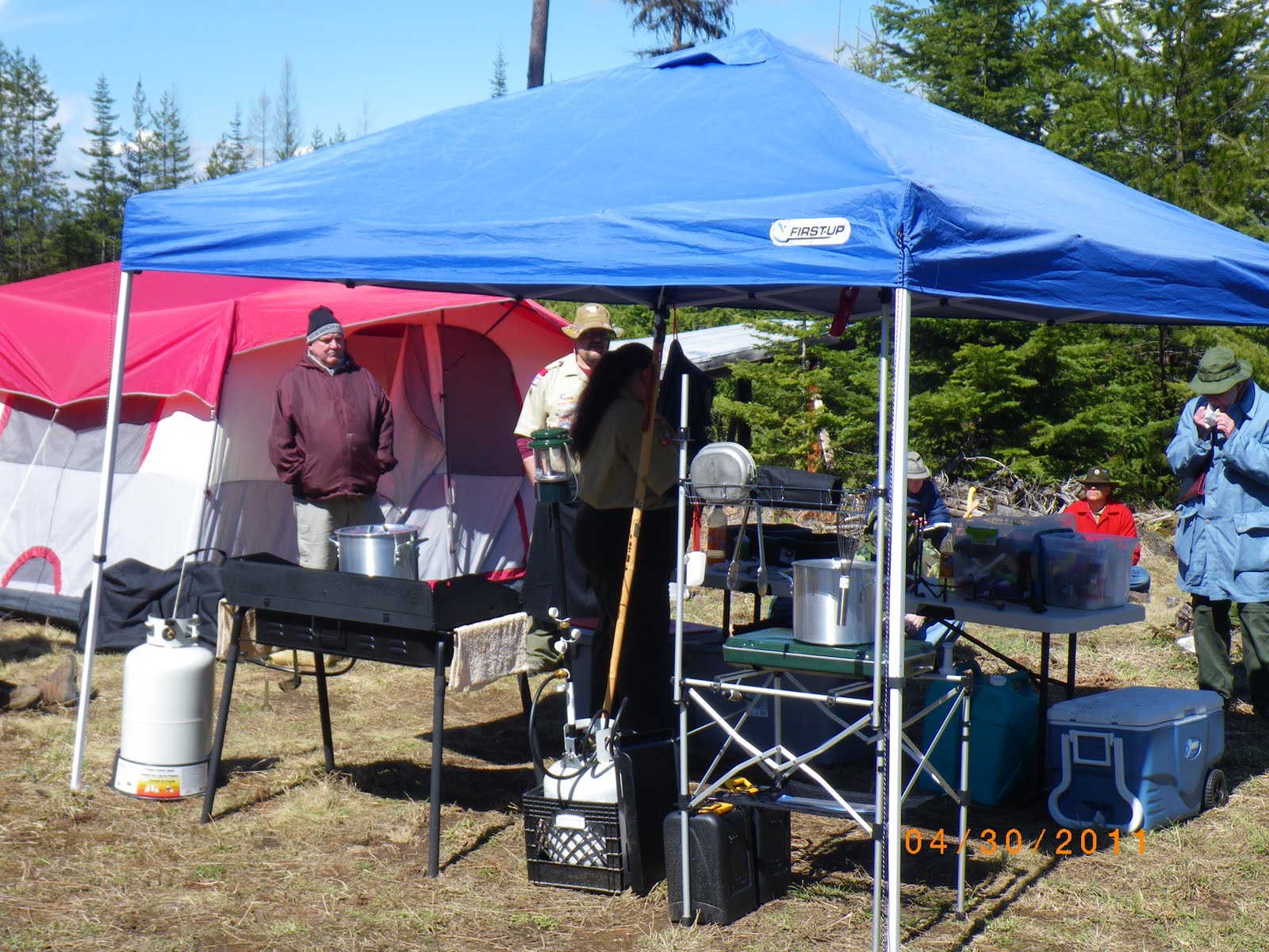 Old Folks at Home: Camp (cold) Cowles Outdoor Leadership Skills Trng