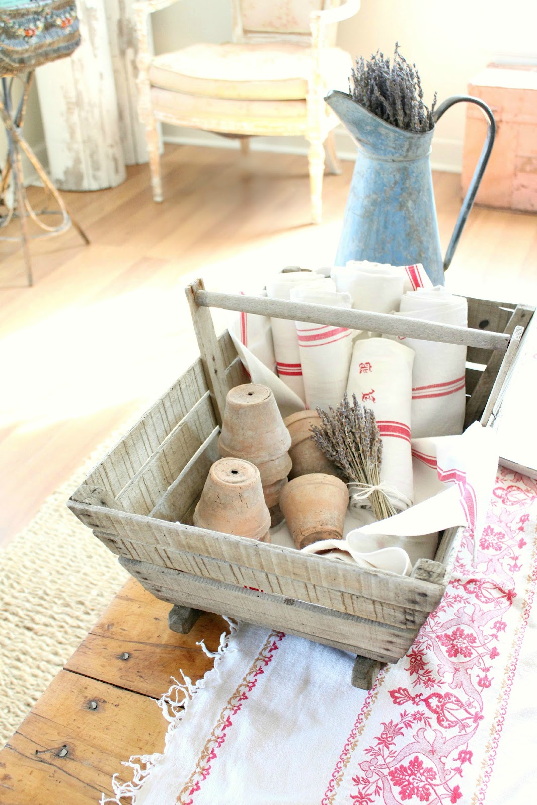 French Harvest Trug | Rusty Hinge