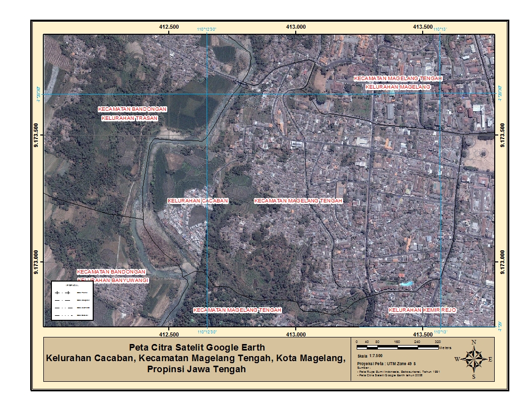 Peta Citra Satelit Indonesia