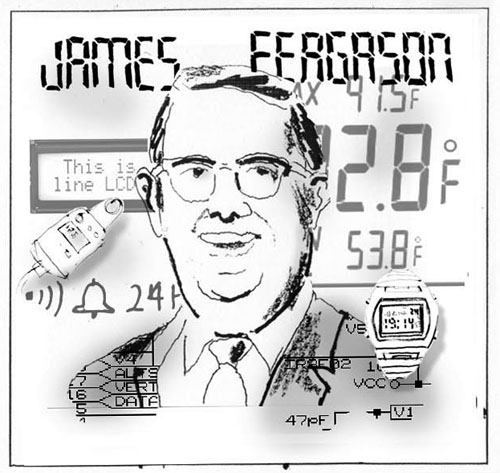 Daniel Baxter Art: James Fergason, Inventor of LCD technology