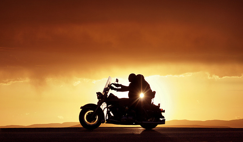 crowbait: Rubber side down and the sun is settin'