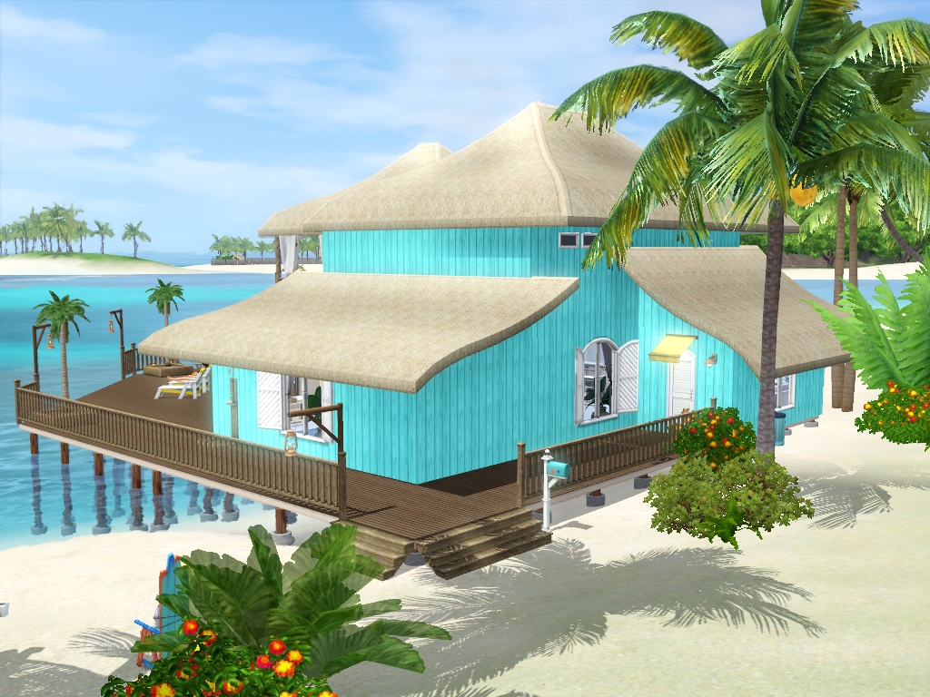 Light Sand - House The Sims 3 - Via Sims