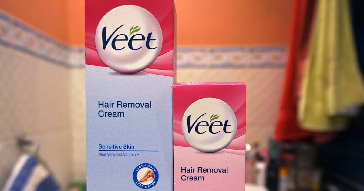 VEET Hair Removal Cream For Sensitive And Normal Skin Review + Tutorial