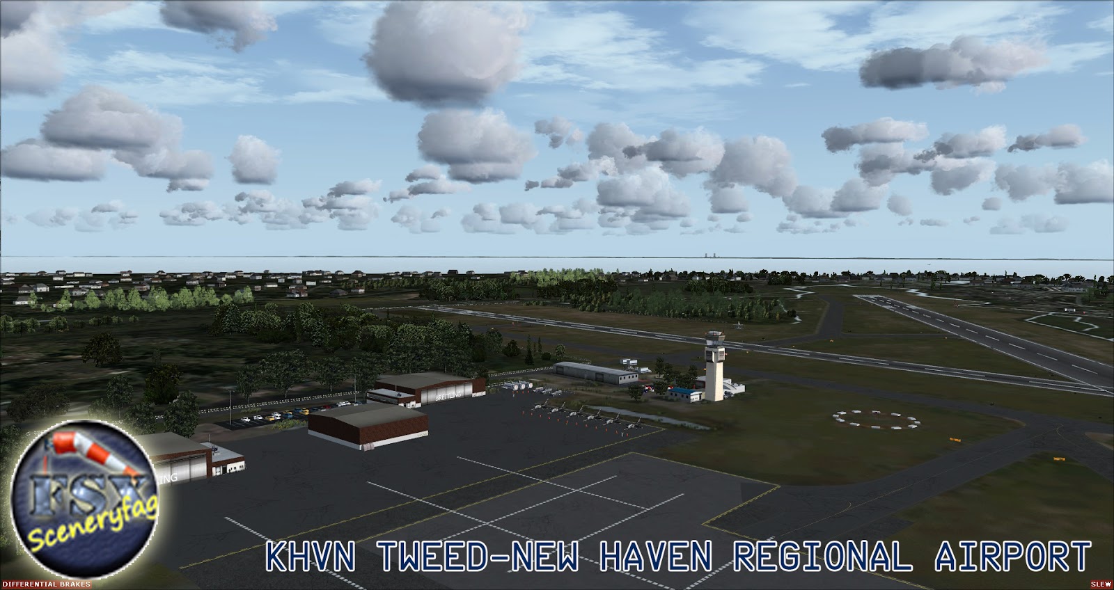 FSX, P3D, MSFS scenerybuilders.: KHVN Tweed-New Haven Regional Airport FSX
