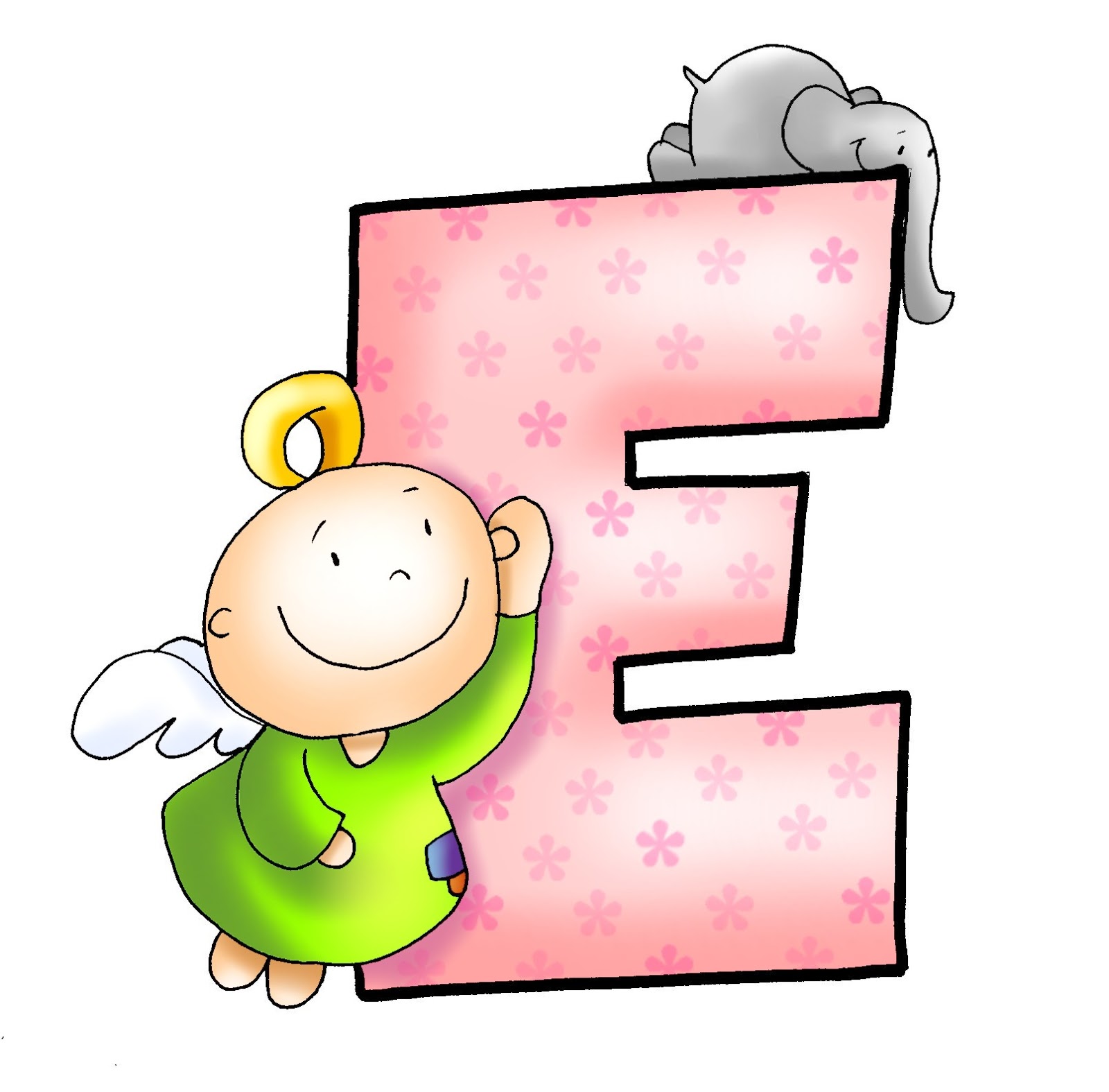 Compartiendo por amor: Imagenes Abecedario Angeles