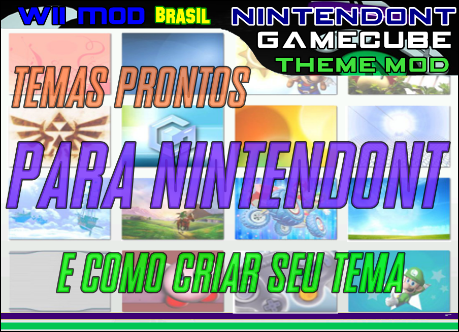 Wii Mod Brasil: Nintendont Theme Mod v5.485 - GameCube