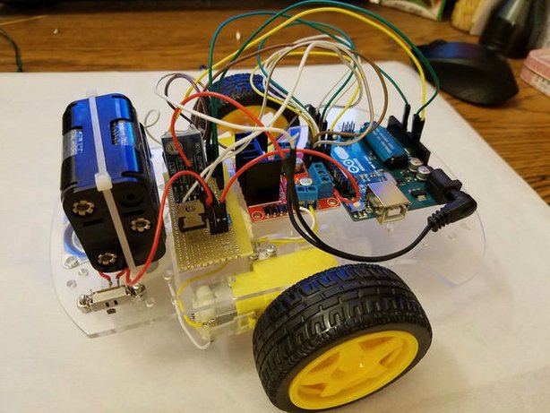 Arduino Bluetooth Car Controlled by Labview - Arduino projet