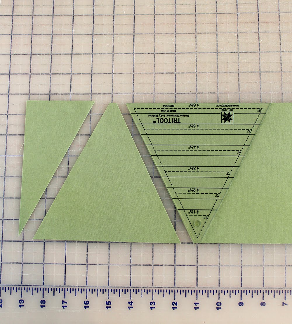 A Bright Corner: Pinwheel Block tutorial with Tri-Recs Rulers + Ruler ...