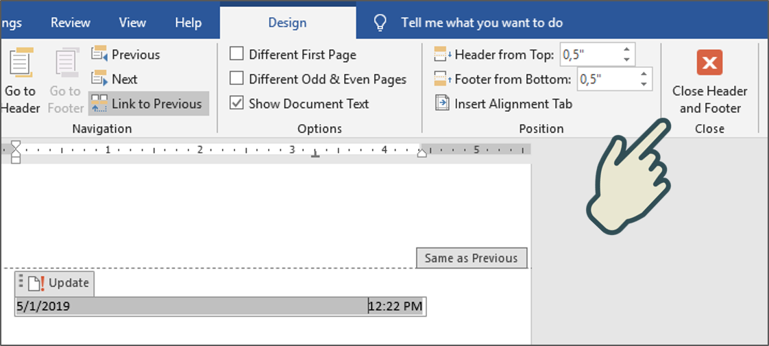 Panduan Lengkap Mengenai Header dan Footer di Word 2019 - TeachMeSoft
