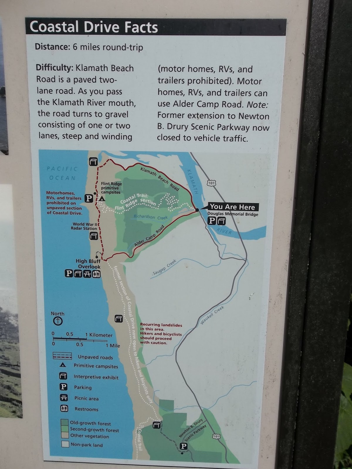 2 On the Road: Coastal Drive and Flint Ridge Trail