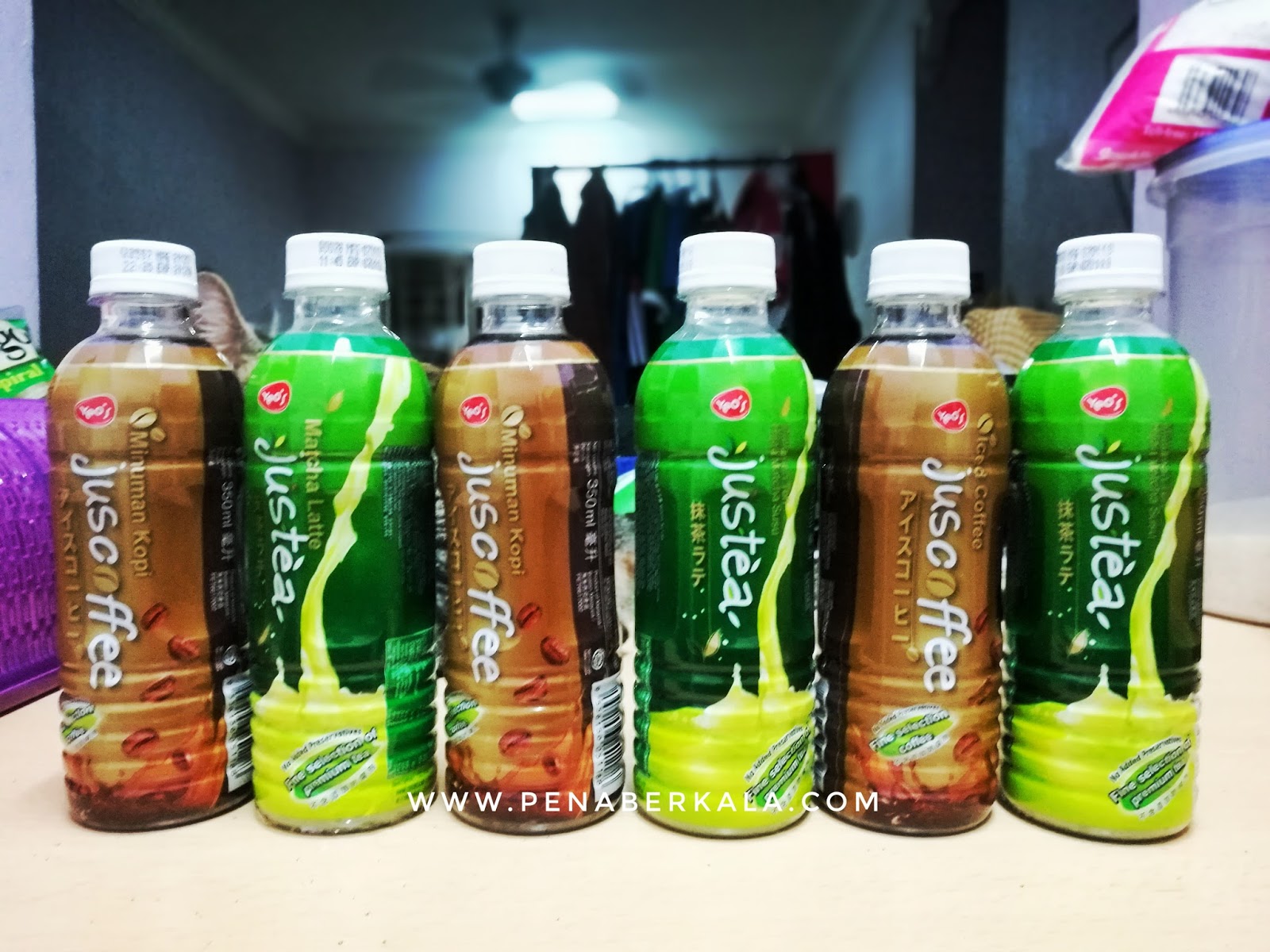 JUSCOFFEE DAN JUSTEA TERBARU DARI YEO'S MALAYSIA