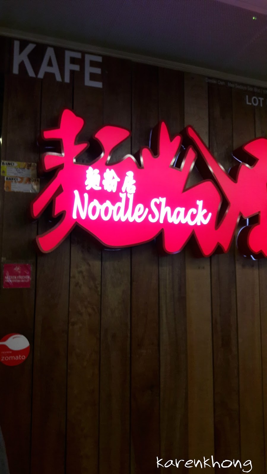 misskarenkhong: Noodle Shack