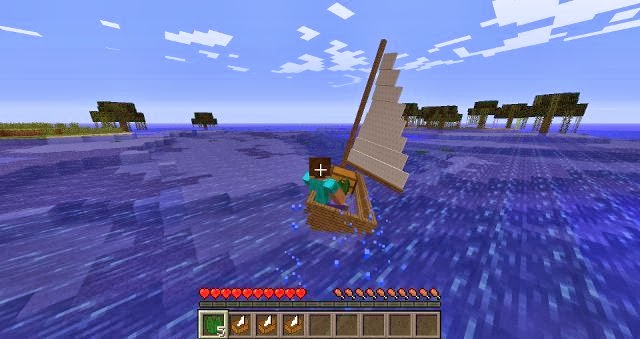 Minecrart : [Mods] Minecraft Small Boats Mod 1.6.4/1.6.2/1.5.2