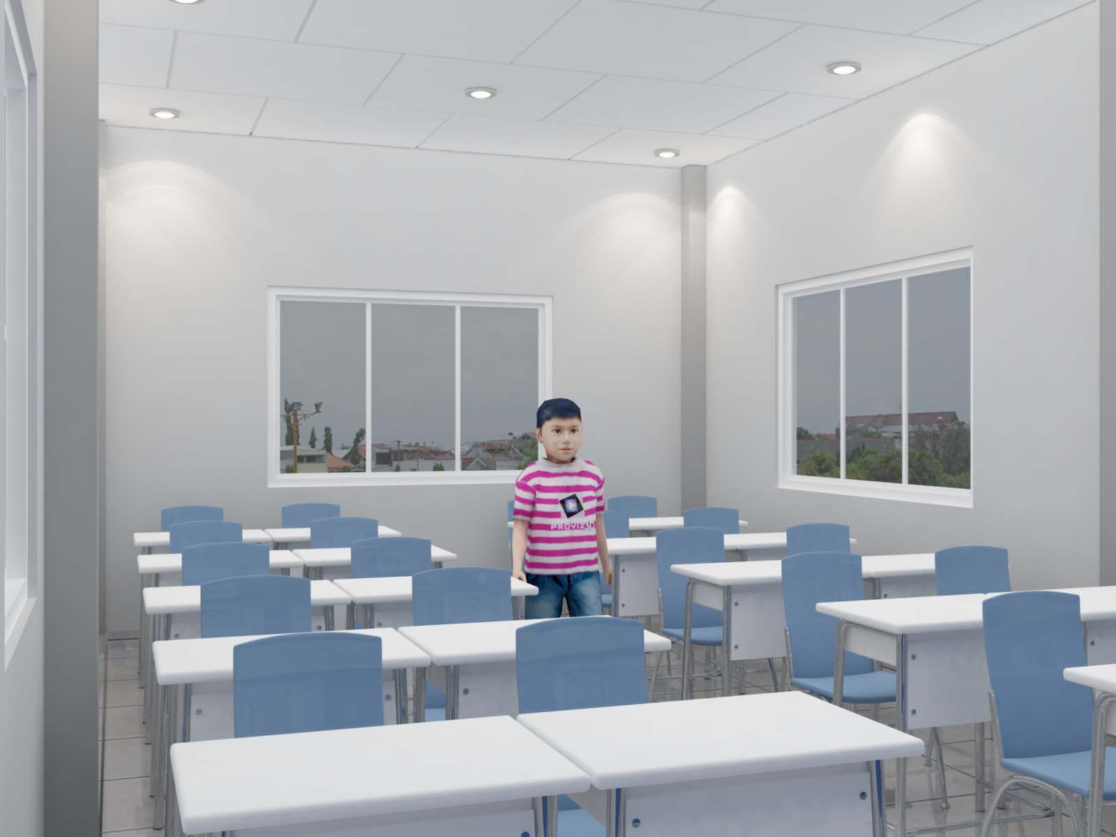 Konsep Populer Desain Gedung 3D