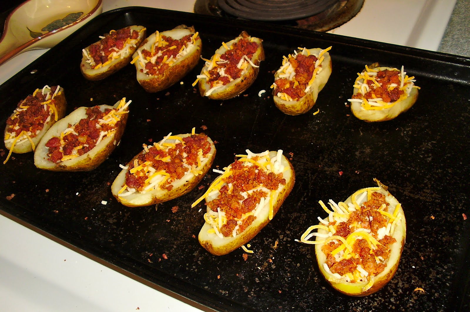 Ramblings of a Happy Homemaker: Tater Skins