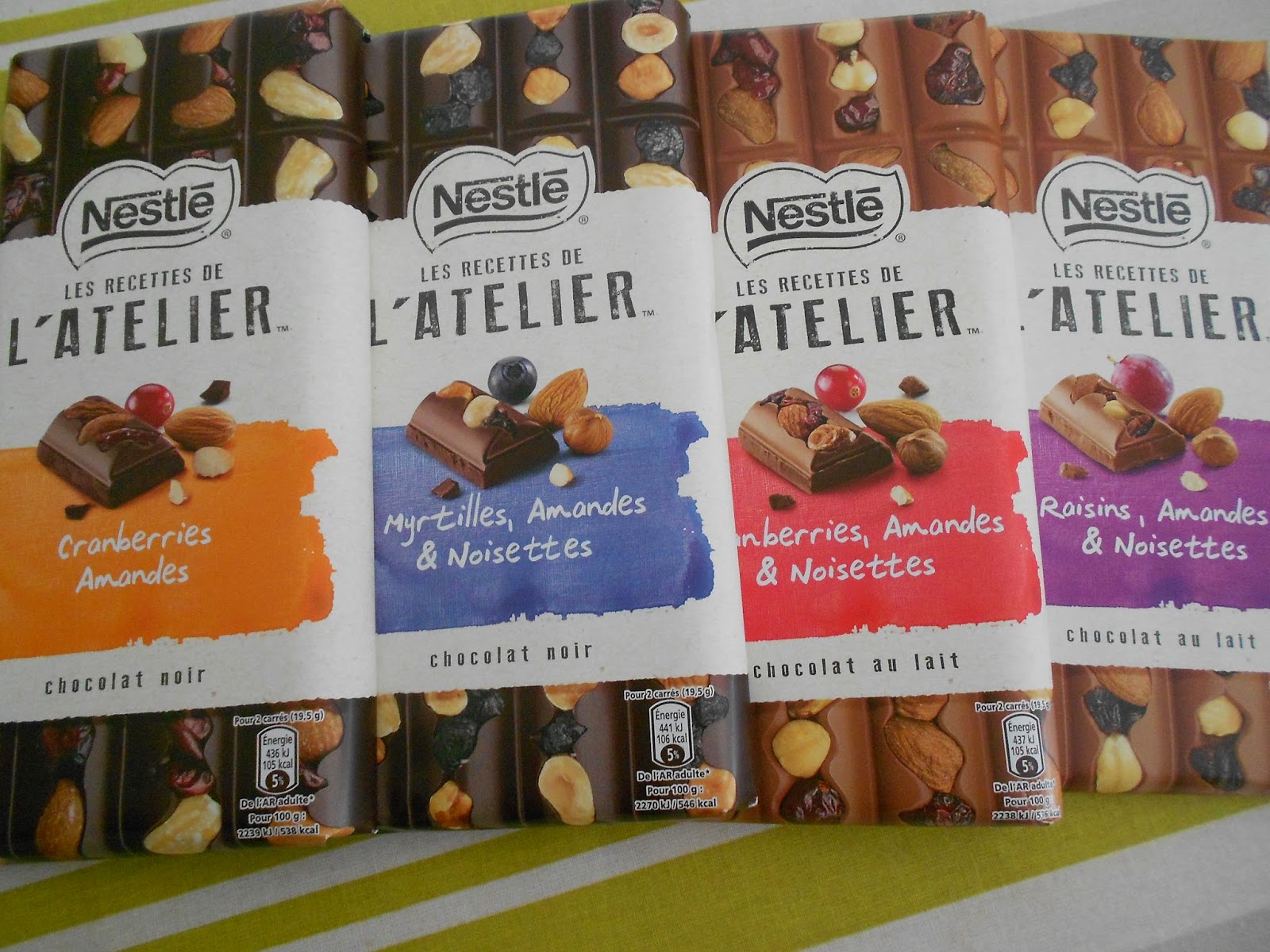 Dey cuisine: Nouveauté : Les tablettes de chocolat Nestlé : Les ...