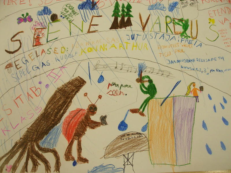 Teatriprojekt "Seene varjus" | JWG V A KLASSI AJAVEEB