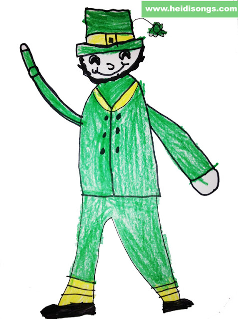 St. Patrick's Day Fun, Including A Guided Drawing Leprechaun Lesson!