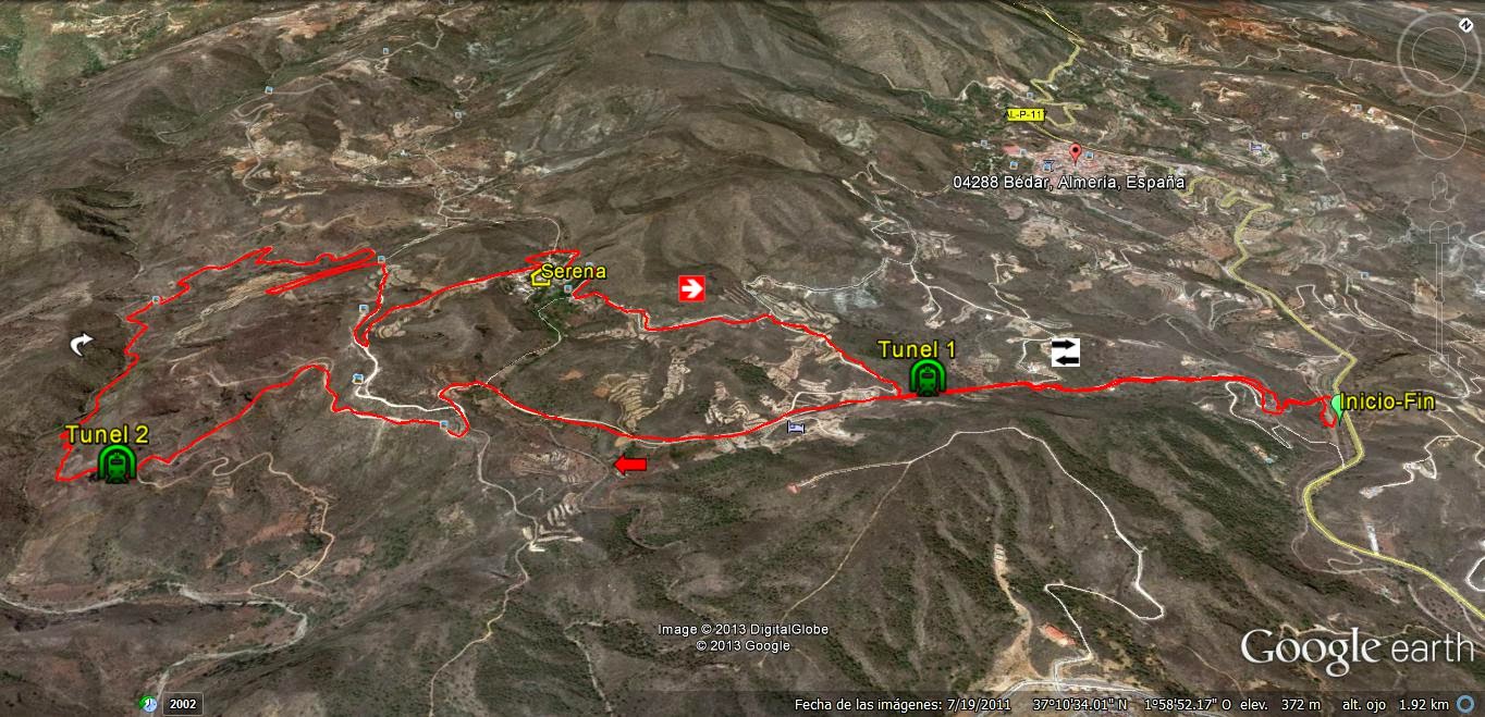 Senderos Almariya: 14. Sendero por la Minería de Bedar (Almería) SL-A77