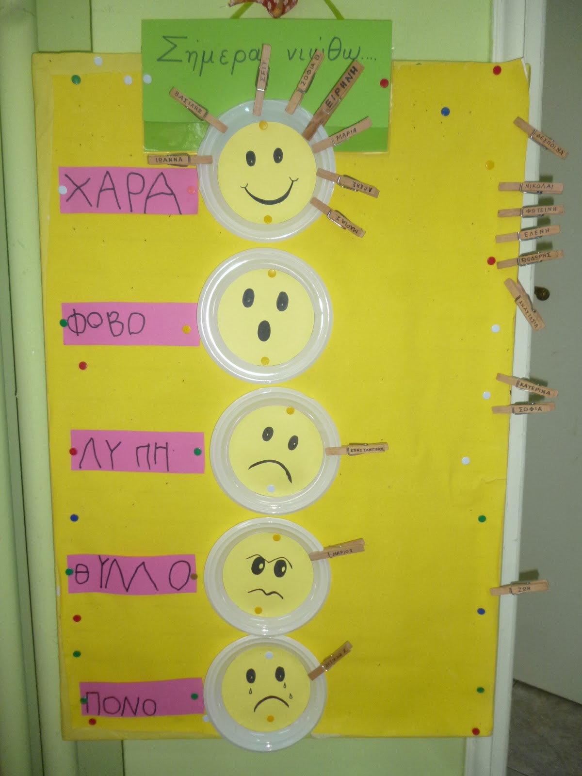 Μικρό Νηπιαγωγείο : Συναισθήματα