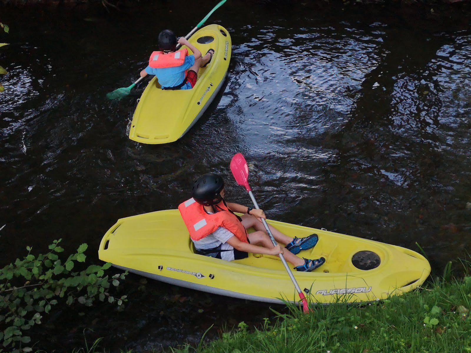 Viaje de fin de curso: Disfrutando de las Piraguas.