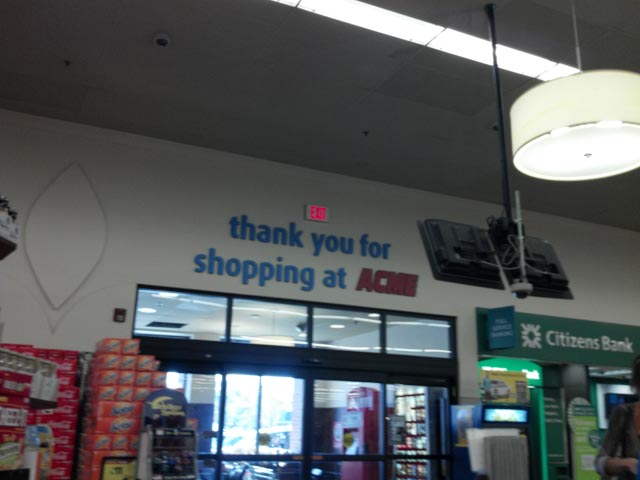 Tour: ACME Markets, Doylestown, Pennsylvania