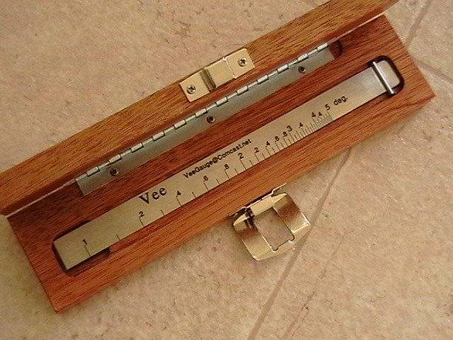 Vee Gauge: Vee Gauge for High Frequency Welding of Tube & Pipe