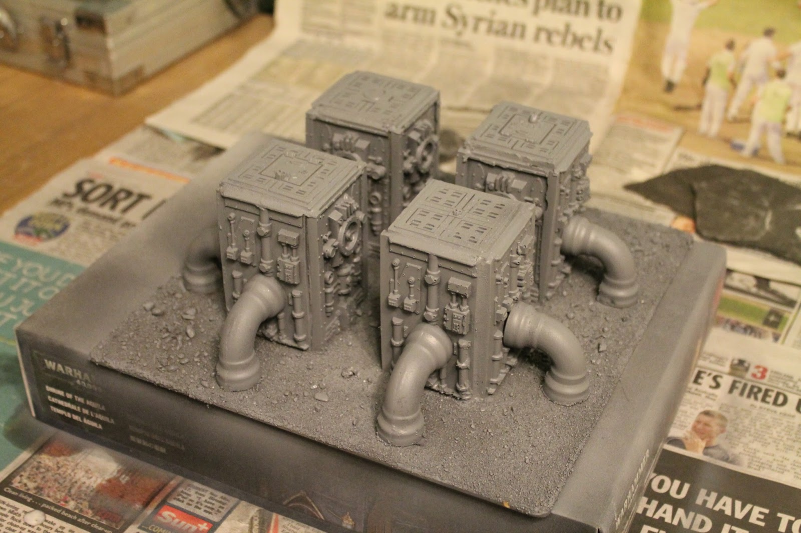 A Guardsman's Guide to Glory: Heresy Era Death Guard Rhino 3 Complete ...