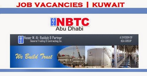 N B T C CONTRACTING COMPANY JOB VACANCIES | KUWAIT | ABU DHABI - JOB ...