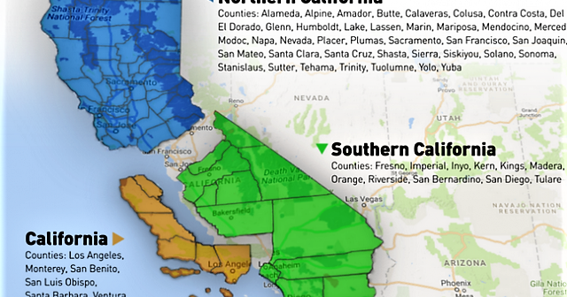 The Tunnel Wall: Plan to Split California into Three States May be on ...