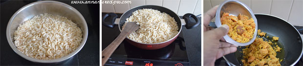 Arisi Pori Urundai Recipe / Pori urundai - Annam's Recipes