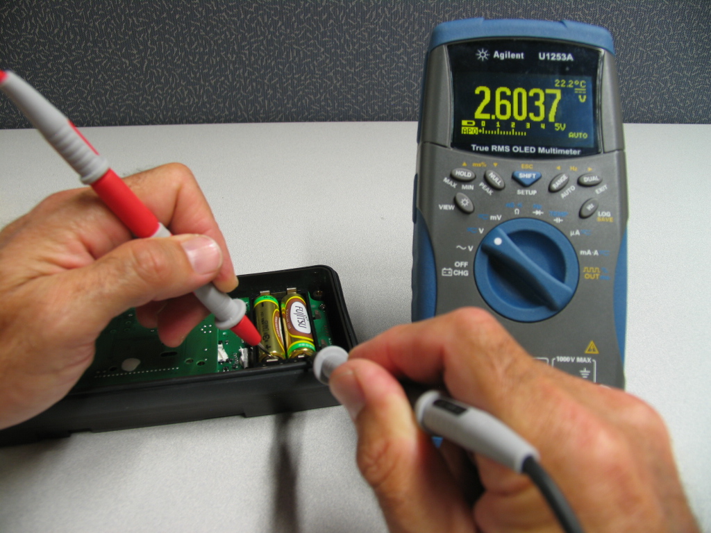 Watt's Up?: Battery drain analysis of handheld HP 973A multimeter
