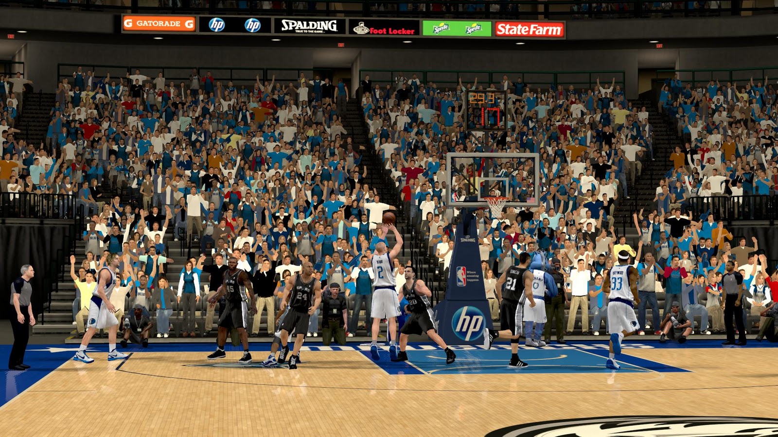 2K Sports NBA 2K12 Patches: crowd enhancements lighting and shaded