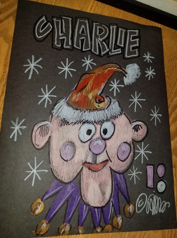 Rankin/Bass-historian: Charlie-In-The-Box art by me!