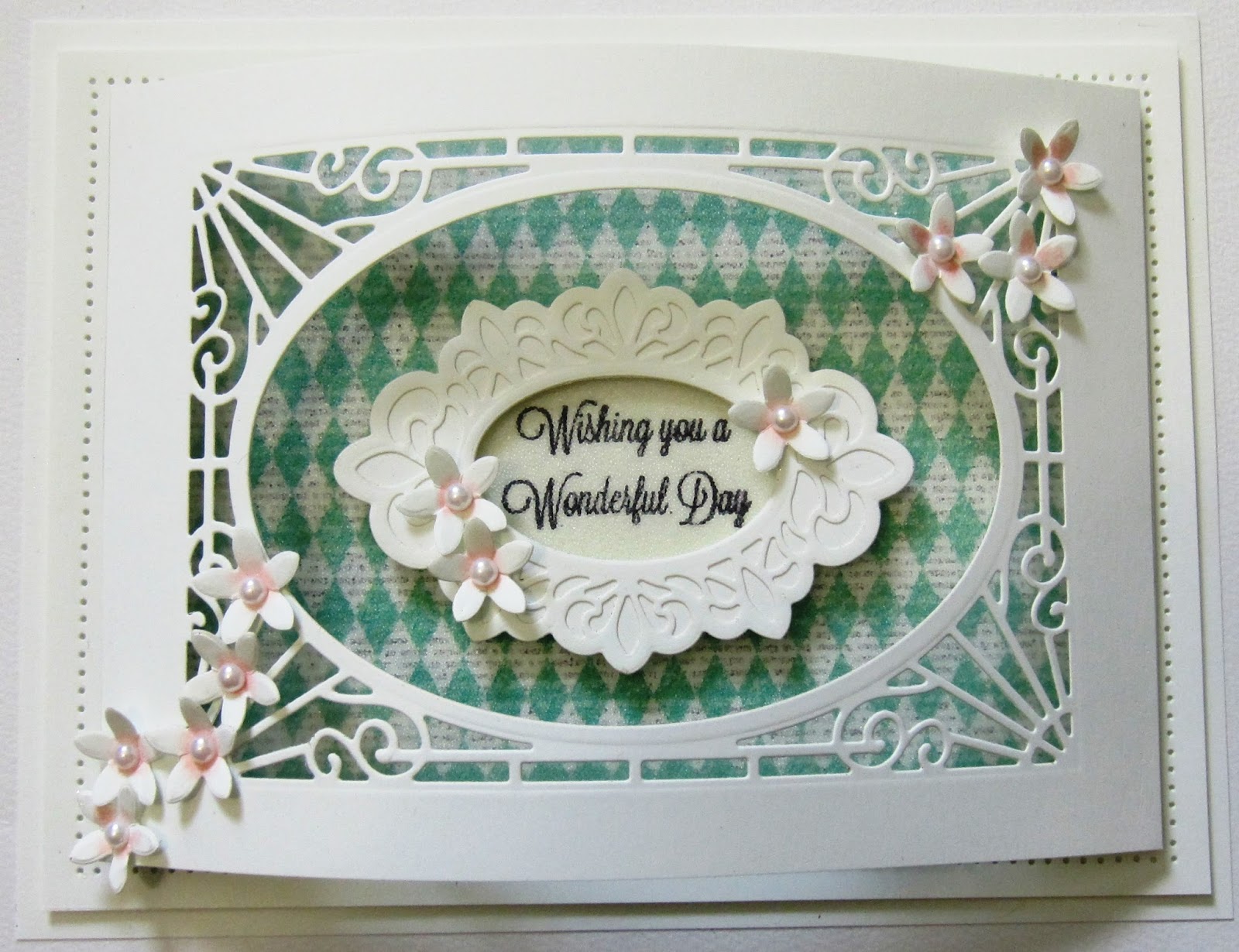 PartiCraft (Participate In Craft): Curved Frame Card