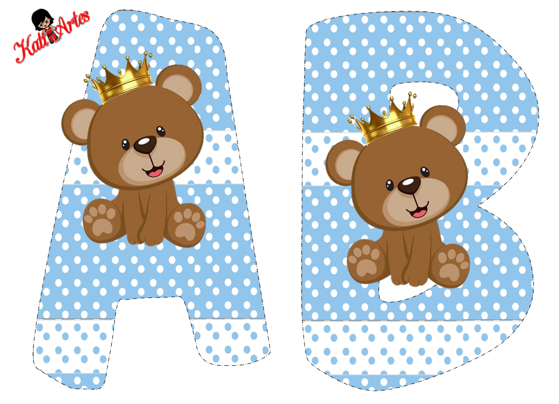 Alfabeto de Osito Príncipe. - Oh my Alfabetos!