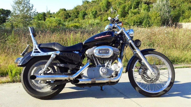 GalluzHead...... Be a Man ride a Pan : H-D Sportster XL883C for sale