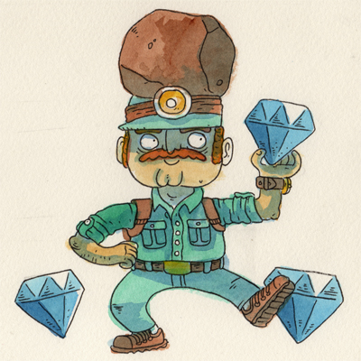 Fruitless Pursuits: This Week's 8 Bit Dreams Illustrations - A Boy And ...