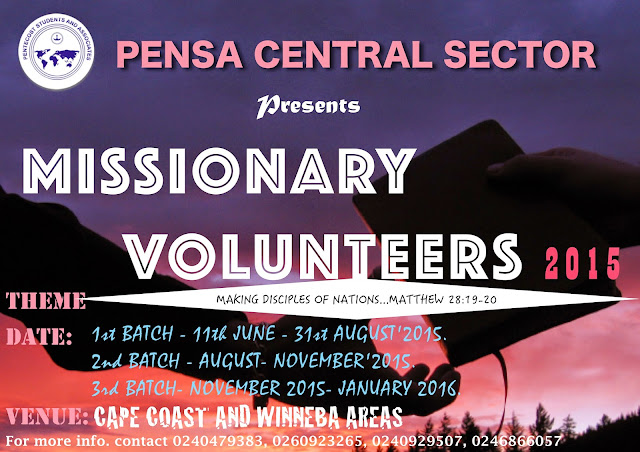 MISSIONARY VOLUNTEERS