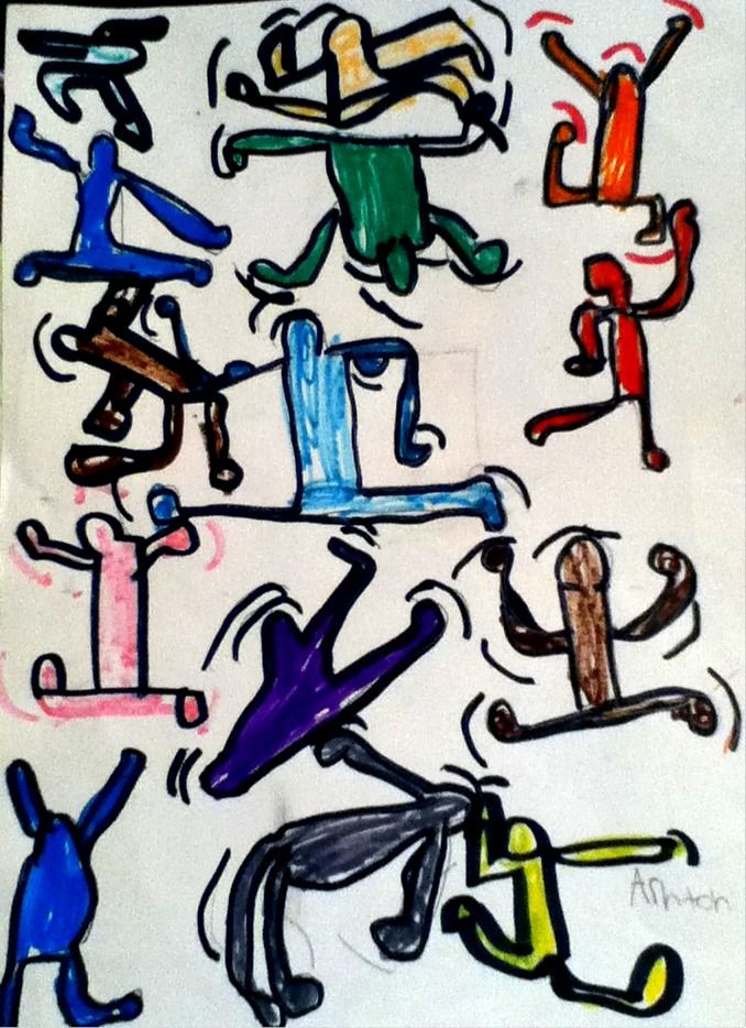 Art Matters: Action Drawings (1st Grade)