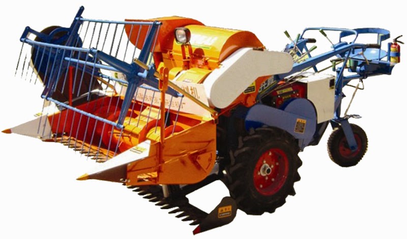 MESIN PANEN PADI MINI (MINI RICE COMBINE HARVESTER SAAM-4L-0.5F ...