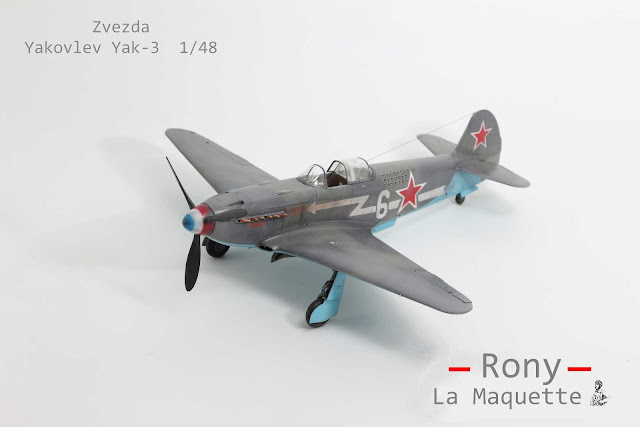 Maquette du Yak 3 de Zvezda au 1/48. | Rony La Maquette