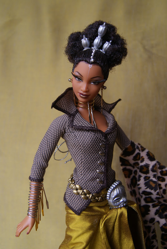 Mis Barbies negras: Barbie Tatu by Byron Lars