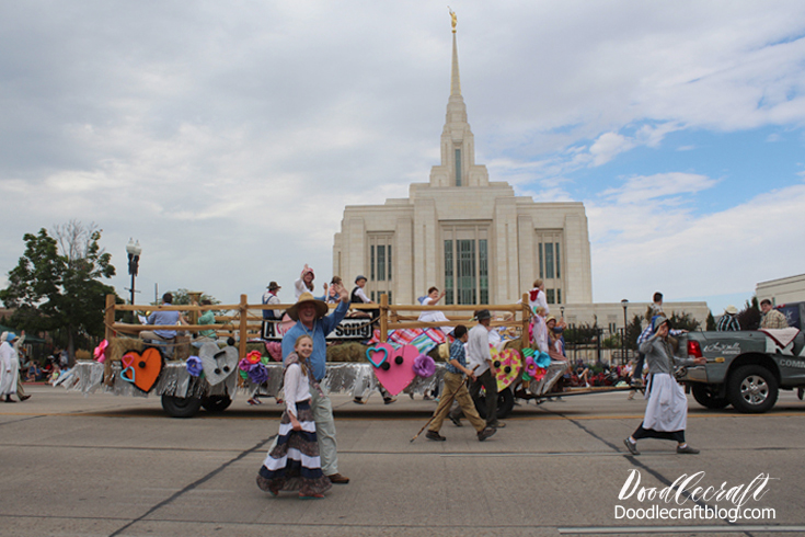 How to Build a Pioneer Day Parade Float