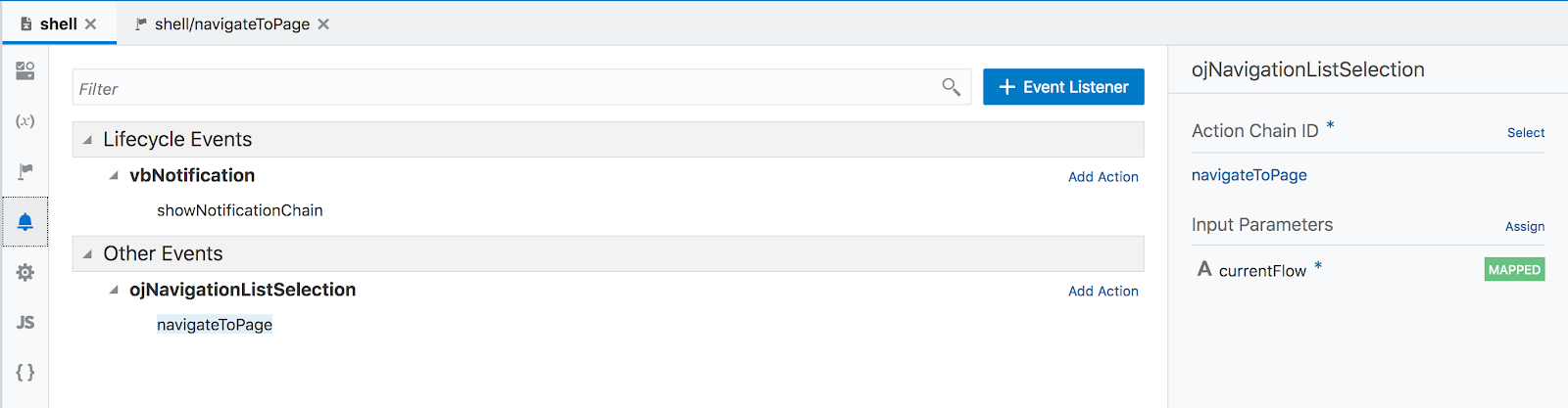 Andrej Baranovskij Blog: Flow Navigation Menu Control in Oracle VBCS