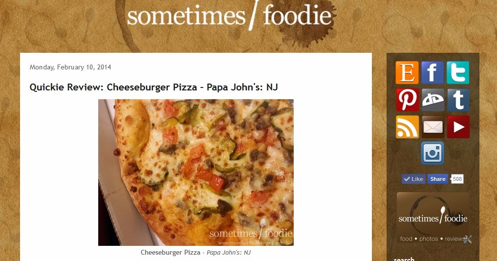 Sometimes Foodie: New Look: Blogception!