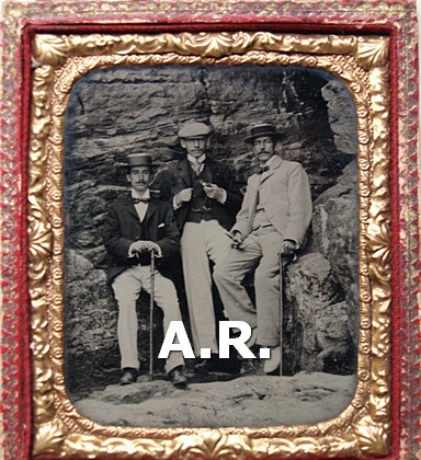 Ambrotipo Jóvenes en la playa. Ambrotype C. 1880 John Traill Taylor ...