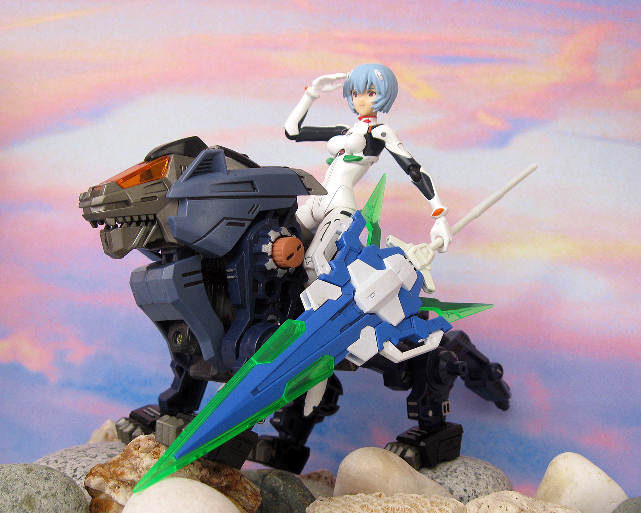 world of klaymore: figma Rei Ayanami 2.0