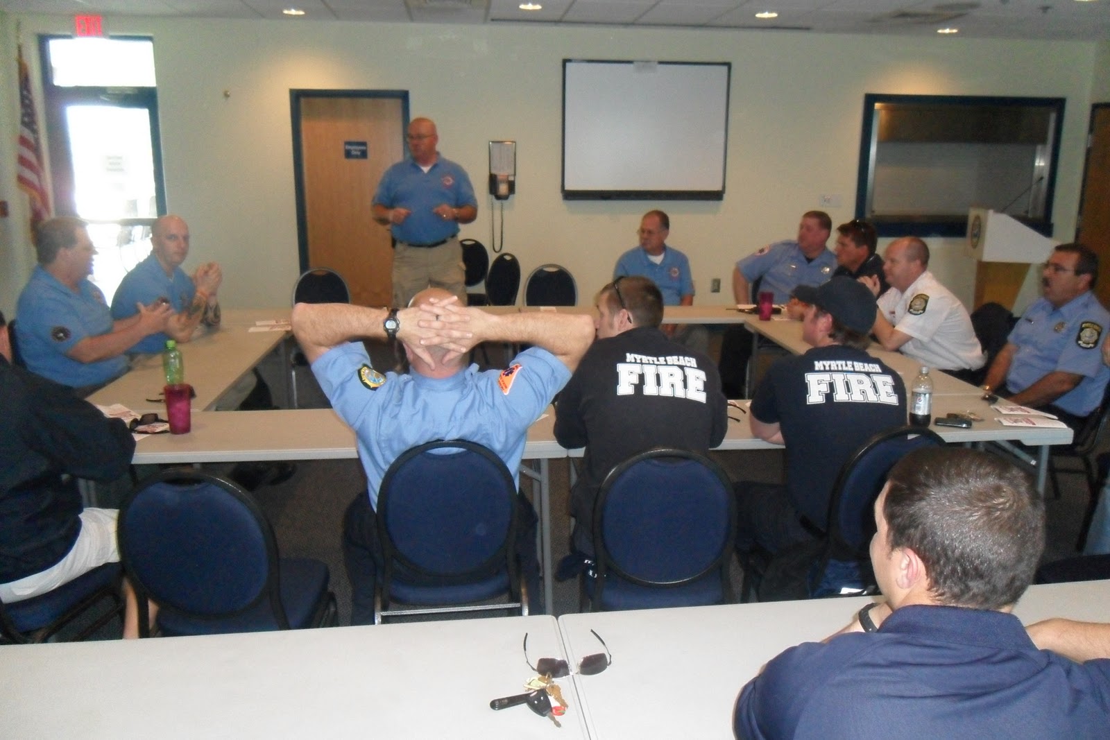 Charleston Firefighter Support Team: Team Trains in Myrtle Beach!