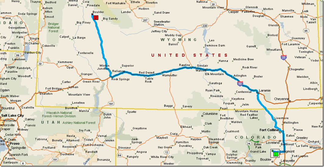 Brian and Sue on the Road: Roaming through Wyoming